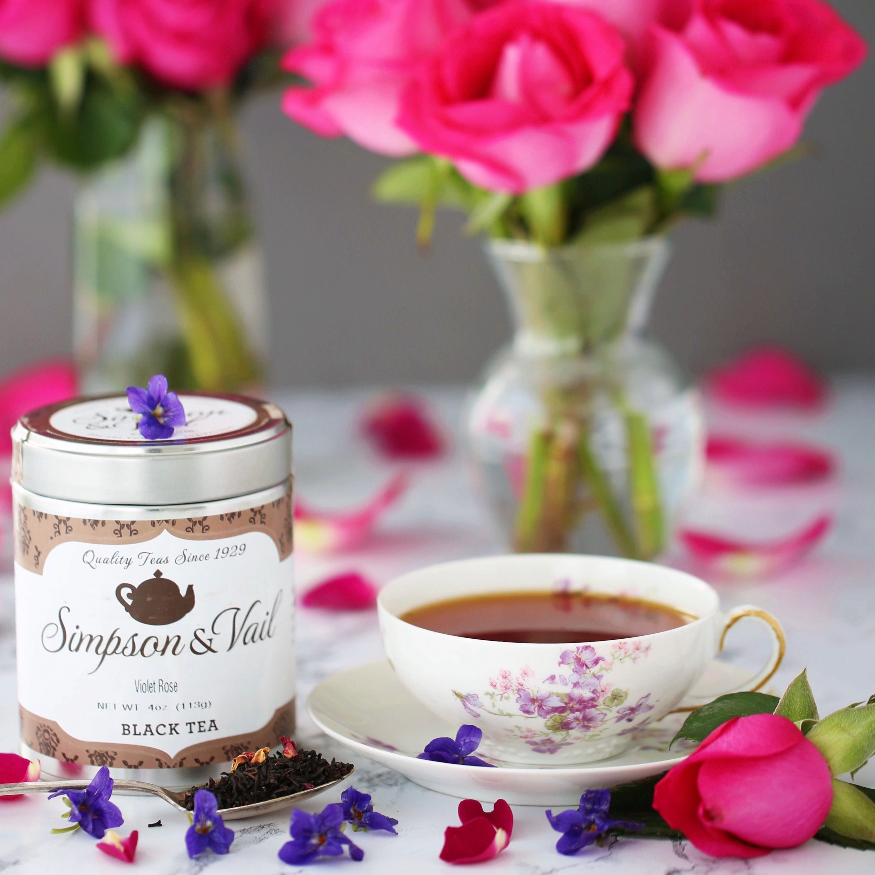 Spring Tea Pairings – Simpson & Vail