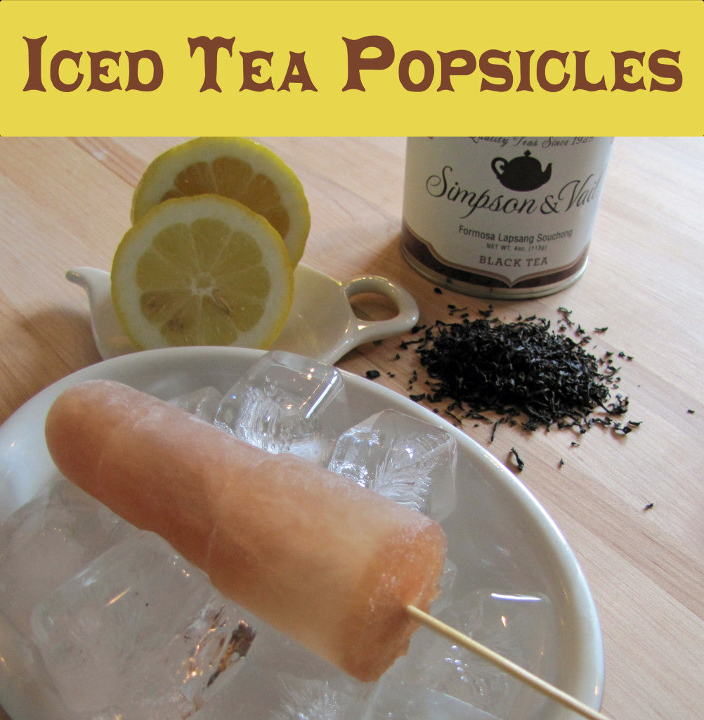 Tea Popsicles – Simpson & Vail