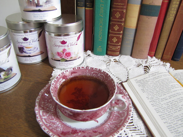 Breaking News – our new Literary Tea Line – Simpson & Vail
